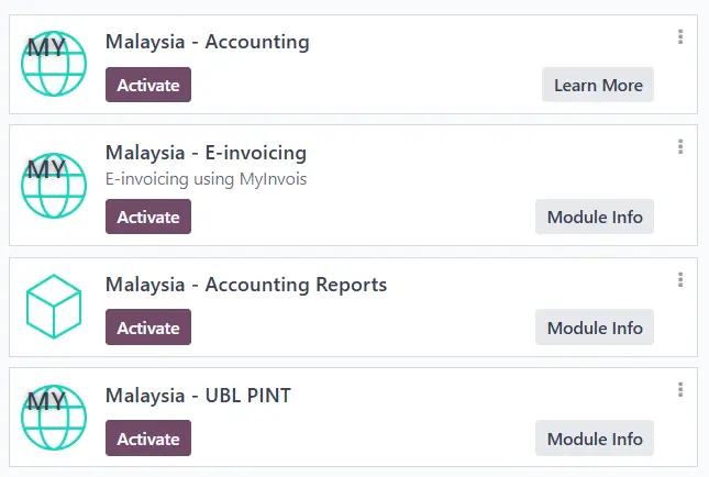 Odoo Localization: MyInvois Integration in Malaysia